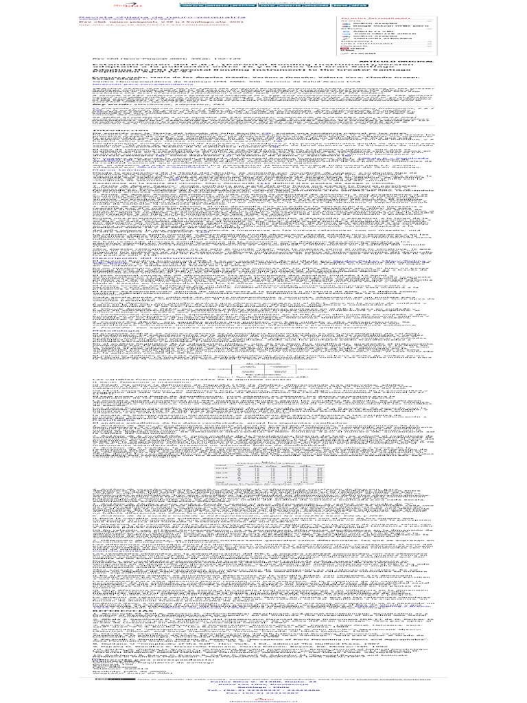 Estandarización Del P.B.I. (Parental Bonding Instrument), Versión ...