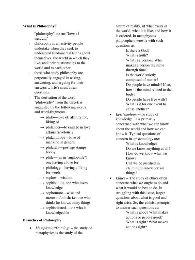 Philosophy Logic | PDF | Axiology | Metaphysics