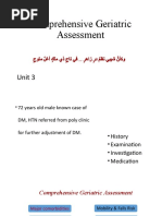 comprehensive geriatric assessment | PDF | Geriatrics | Dementia