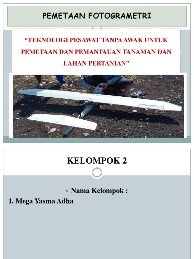 Pemetaan Fotogrametri PPT Mega Yasma Adh | PDF | Teknologi & Rekayasa