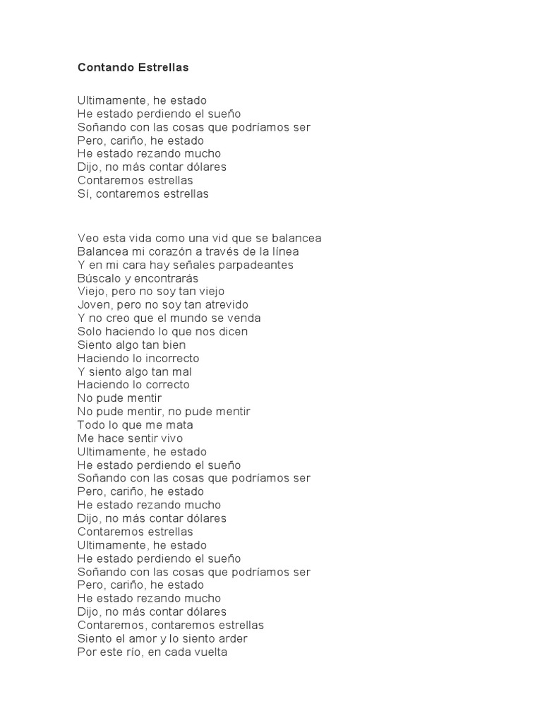 Contando Estrellas | PDF