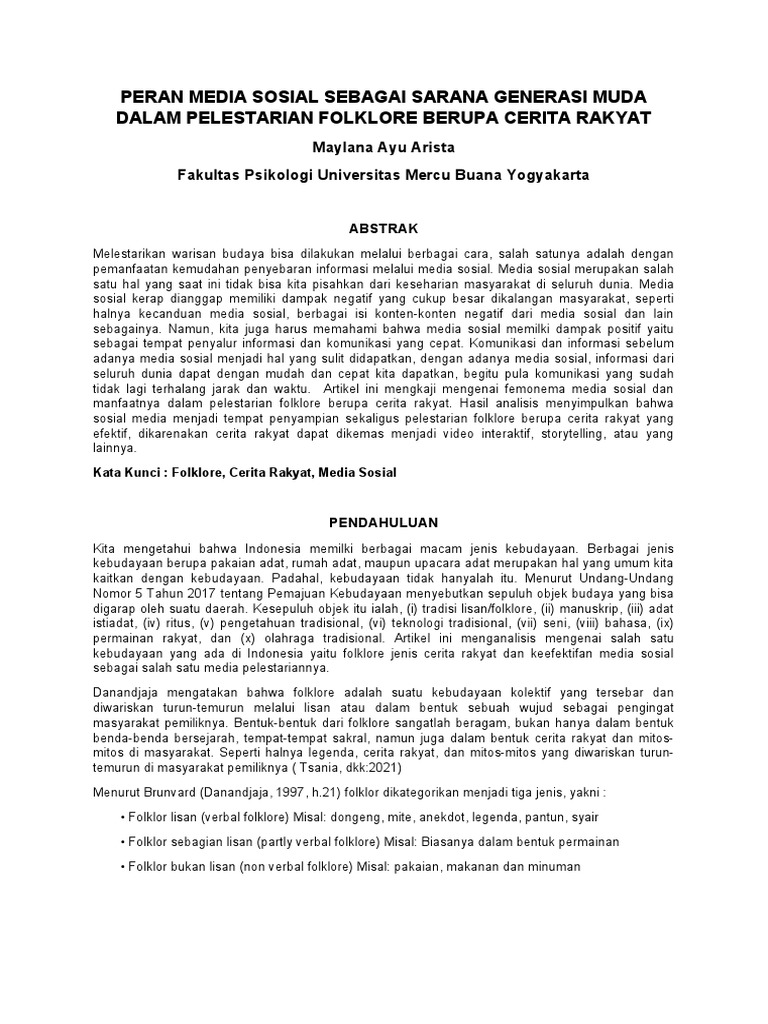 Generasi Muda Pelestari Tradisi Desa Di Era Modern Tenjolayar