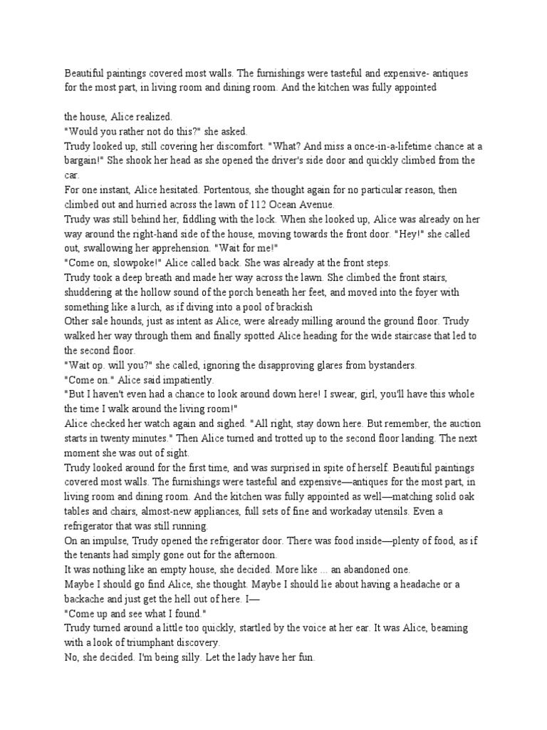 Amityville The Evil Escape Notes | PDF