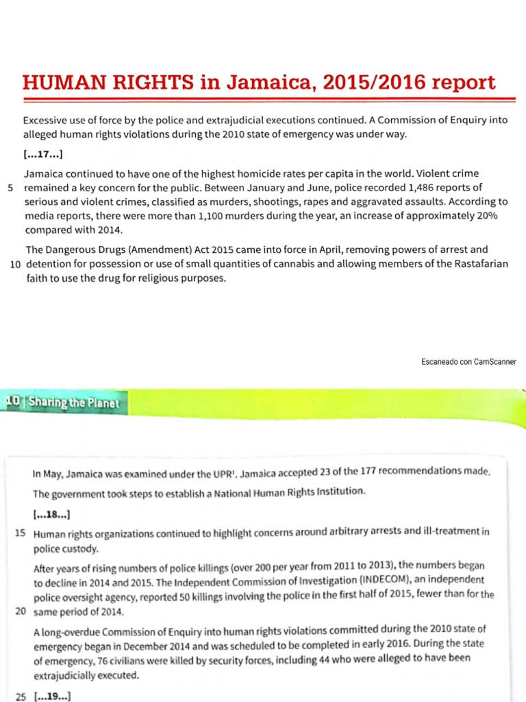 Sharing The Planet Human Rights | PDF