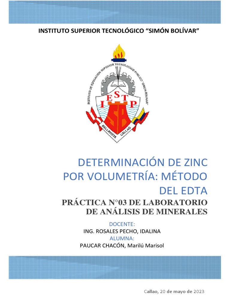 Informe N°04-Mpc-Final | PDF | Valoración | Química