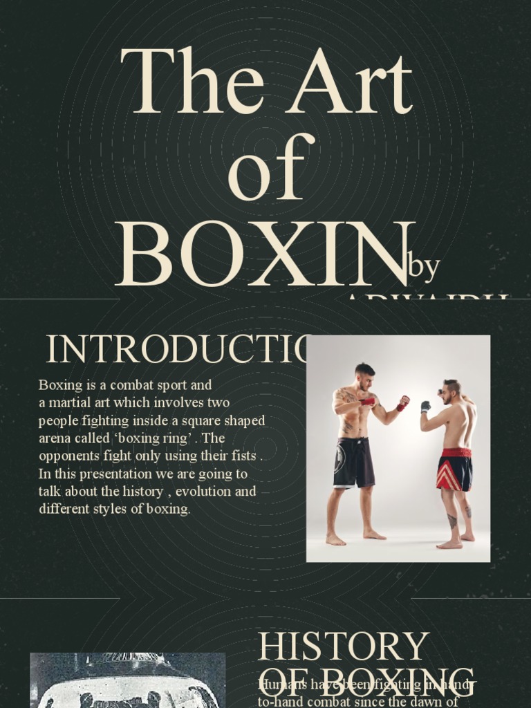 The Art of Boxing | PDF