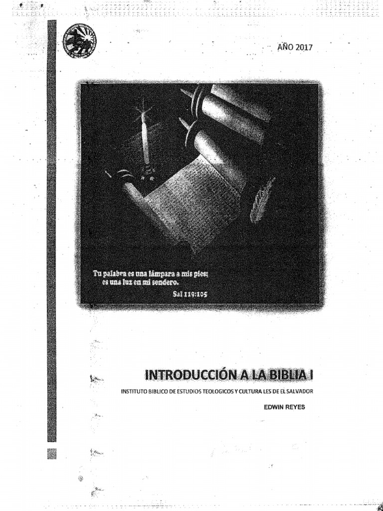 Introducción A La Biblia | PDF