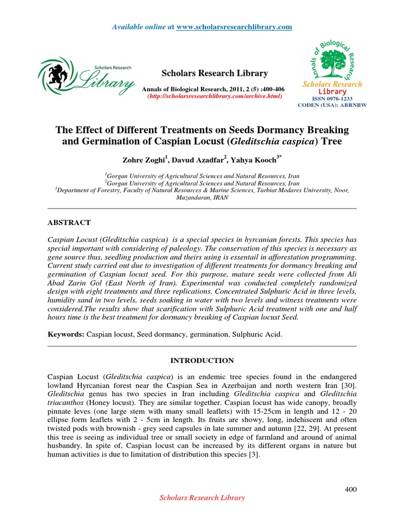 the-effect-of-different-treatments-on-seeds-dormancy-breaking-and ...