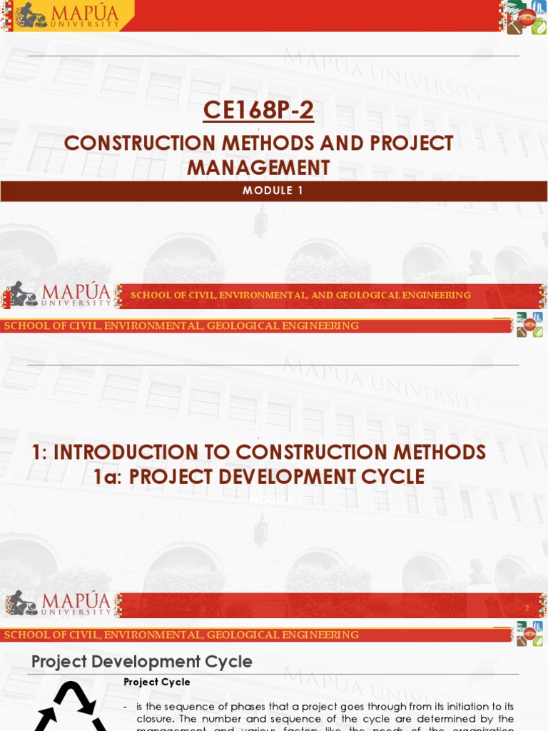 MODULE 1 Project Development Cycle | PDF | Project Management ...
