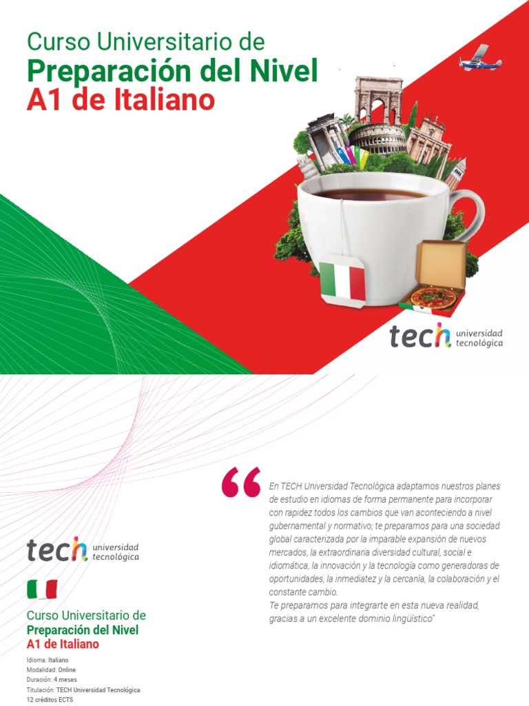 curso-italiano-a1 | PDF | Aprendizaje | Léxico