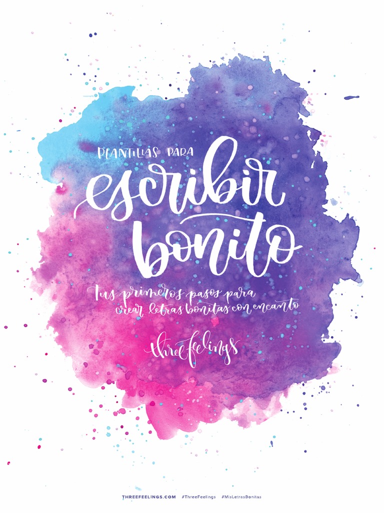 Plantillas para Escribir Bonito | PDF