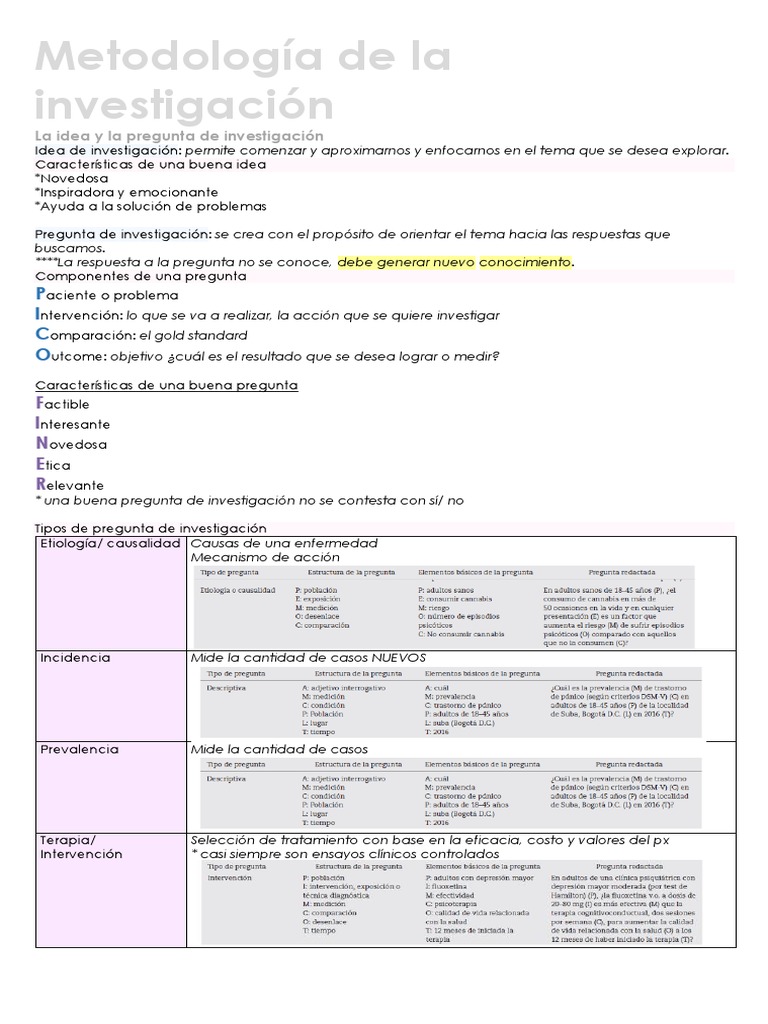 Metodología de La Investigación | PDF | Experimentar | Ensayo clínico