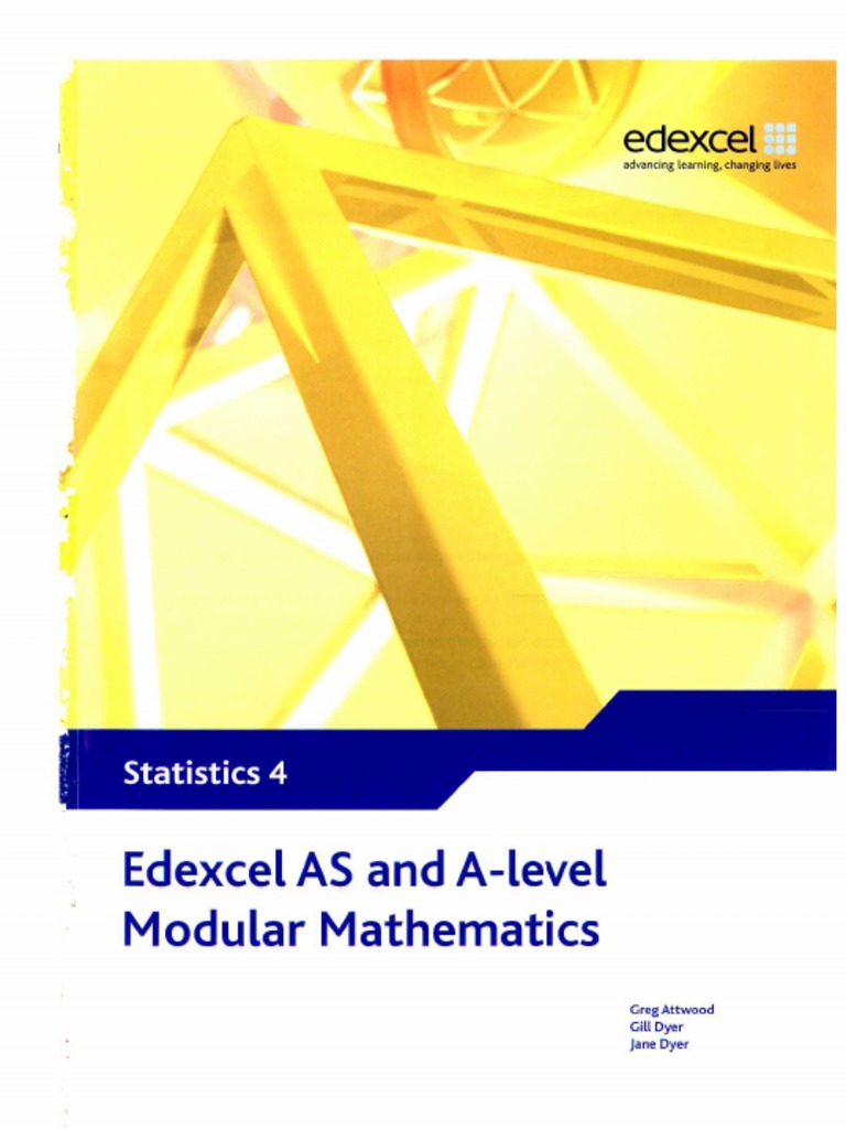 Edexcel As&alevel Statistics S4 | PDF