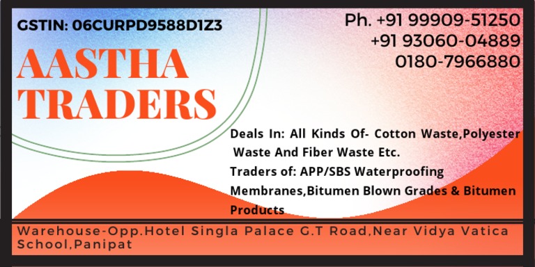 Aastha Traders | PDF