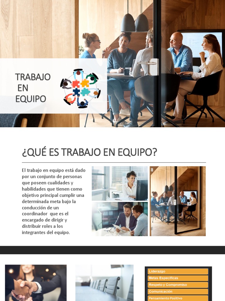 Trabajo en Equipo - T.A. | PDF | Liderazgo | Cognición