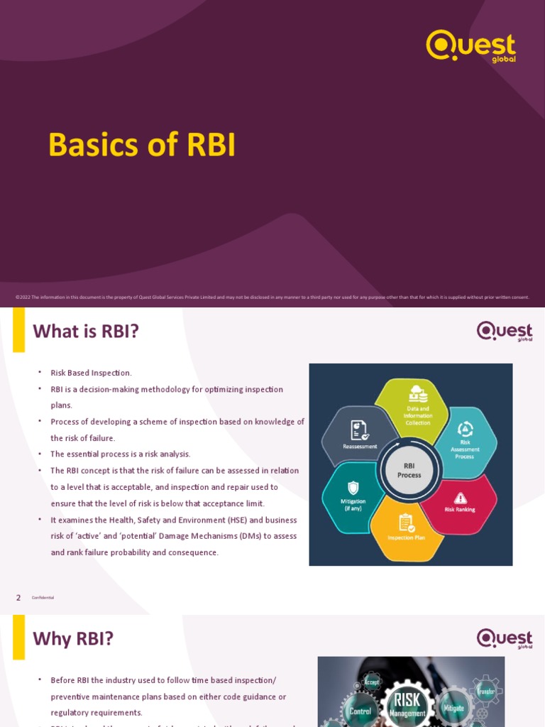RBI & Benefits of RBI | PDF | Risk
