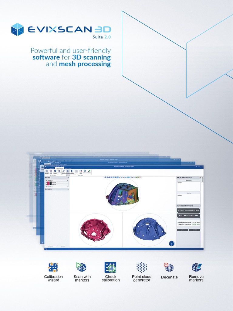 Evixscan 3D Suite 2-0 01 EN Web | PDF | 3 D Computer Graphics | Image Scanner