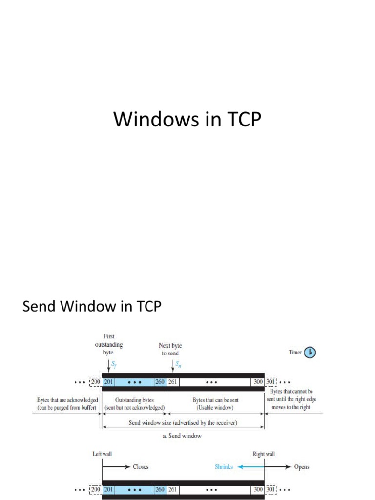 Understanding TCP Flow Control Issues | PDF | Transmission Control ...