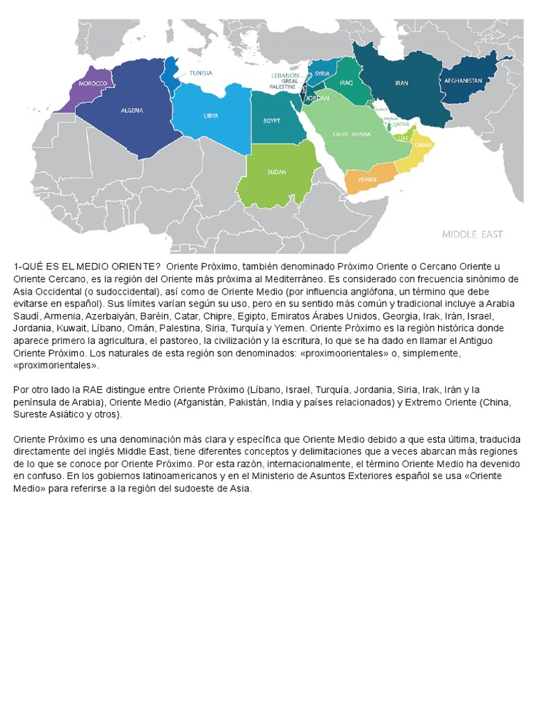 Medio Oriente | PDF | Historia | Religión y espiritualidad