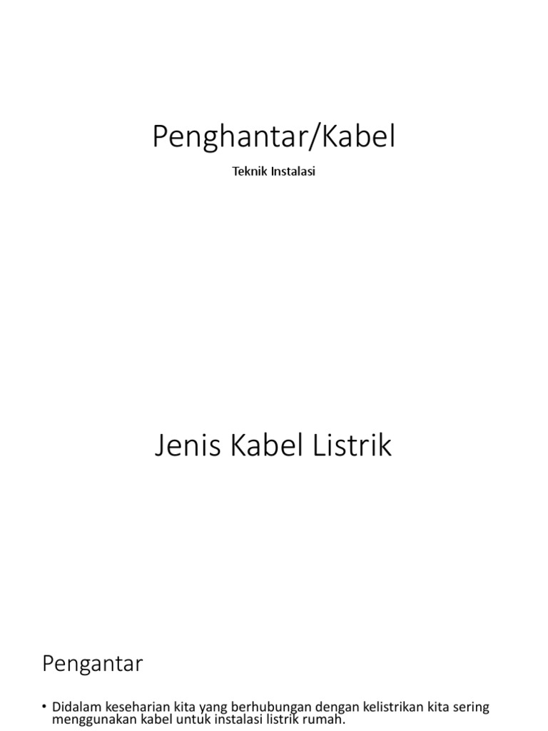 Penghantar Dan KHA | PDF