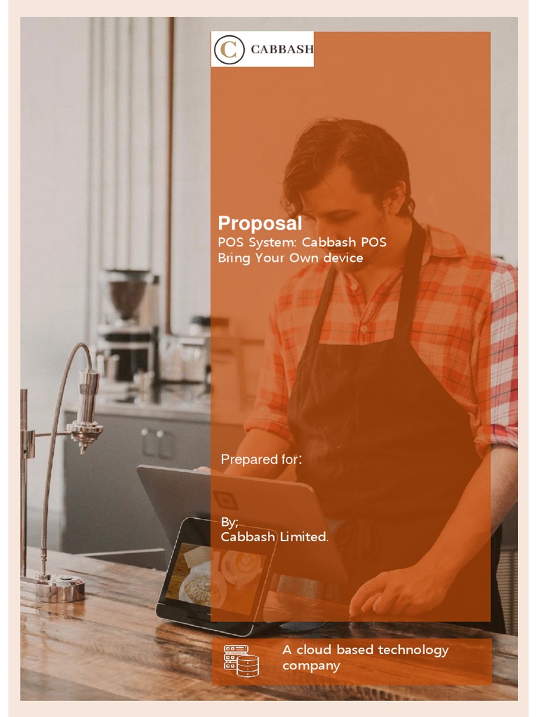 Cabbash POS Proposal III | PDF | Point Of Sale | Cloud Computing