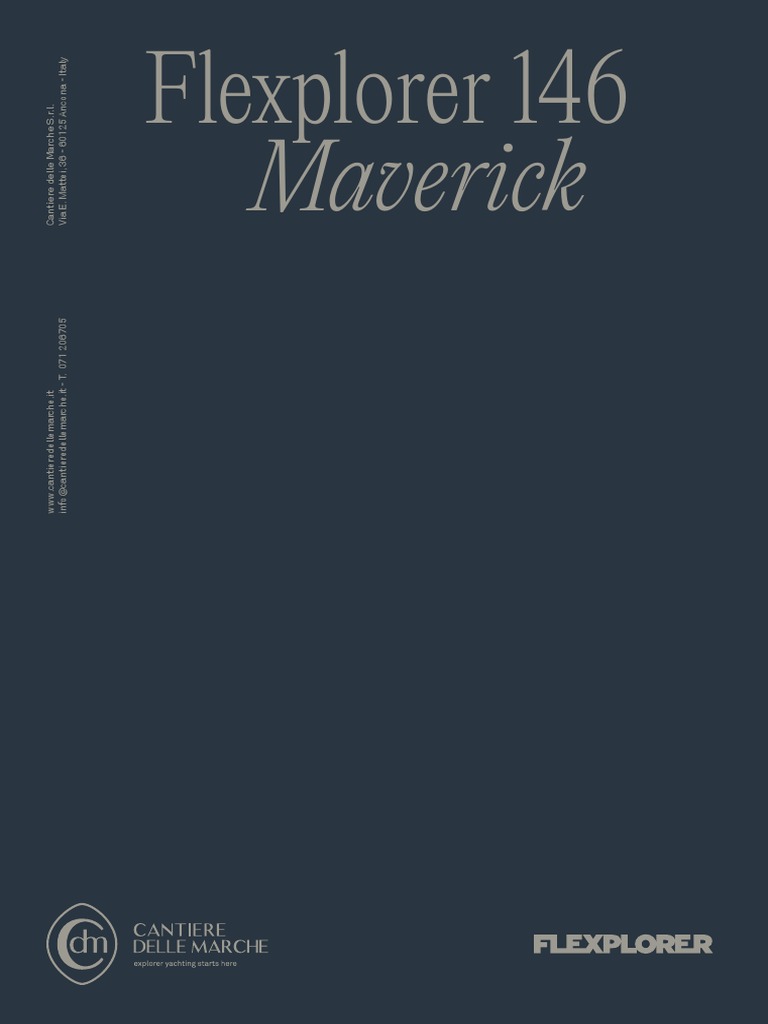 CDM Flexplorer 146 Maverick Eng | PDF | Yacht | Shipping