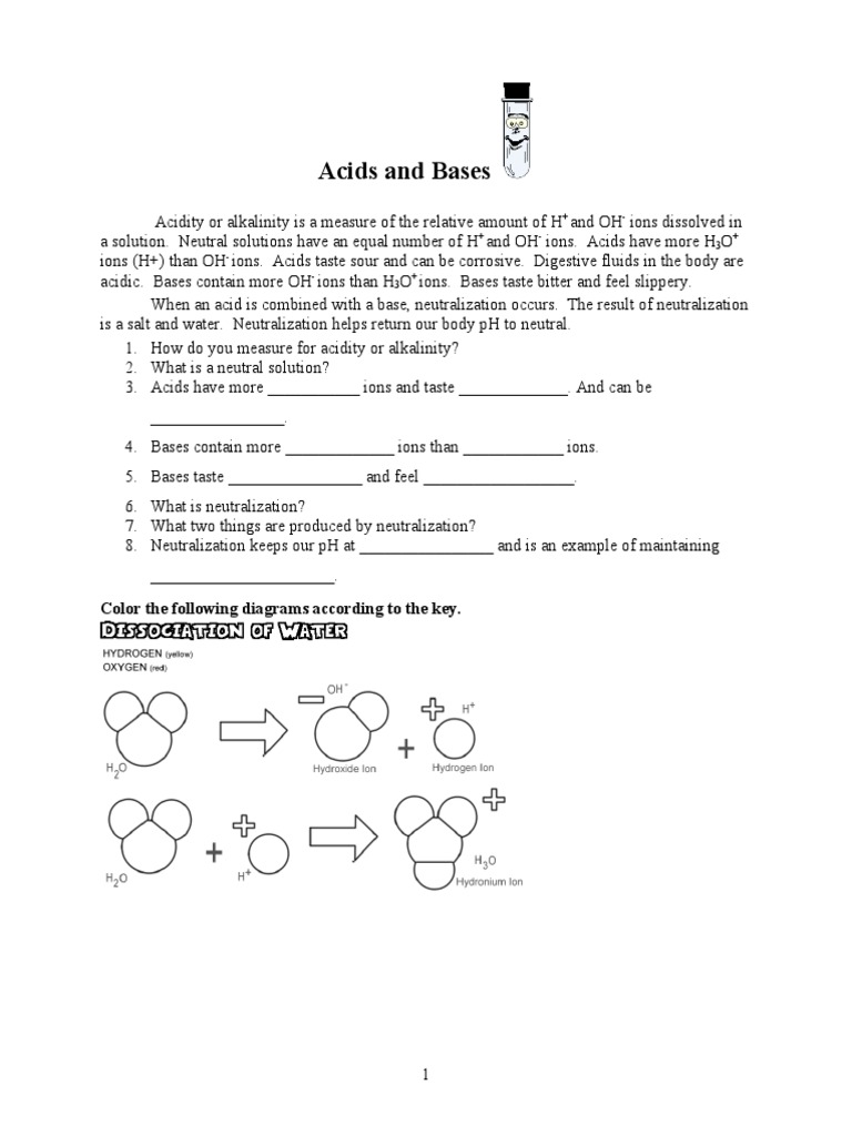 Handout_chapter 1_acids and bases_2022-23 (1) | PDF