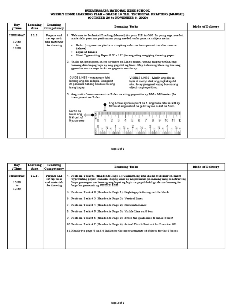 Technical Drafting I | PDF