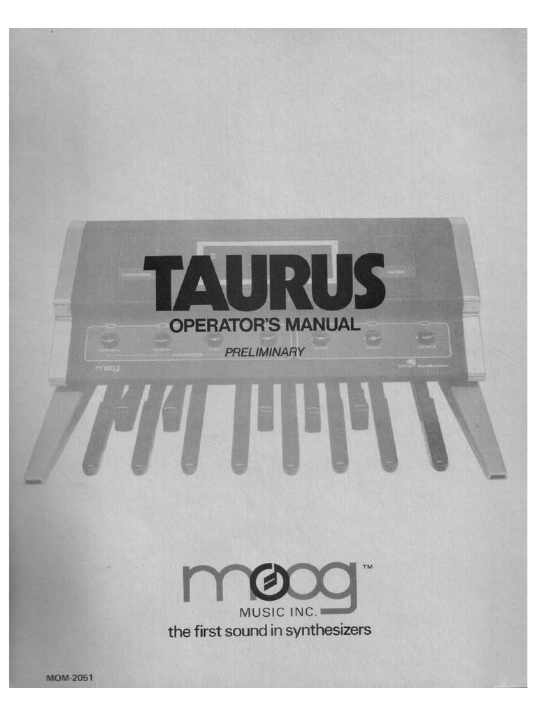 Taurus Operators Manual | PDF