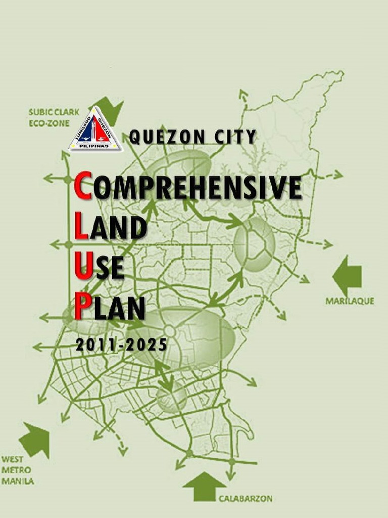 QC Comprehensive Land Use Plan 2011-2025 | PDF | Infrastructure ...