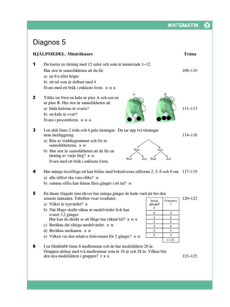 Y Diagnos Kap 5 v-2 | PDF
