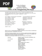 Barangay Certification Samples and Formats | PDF