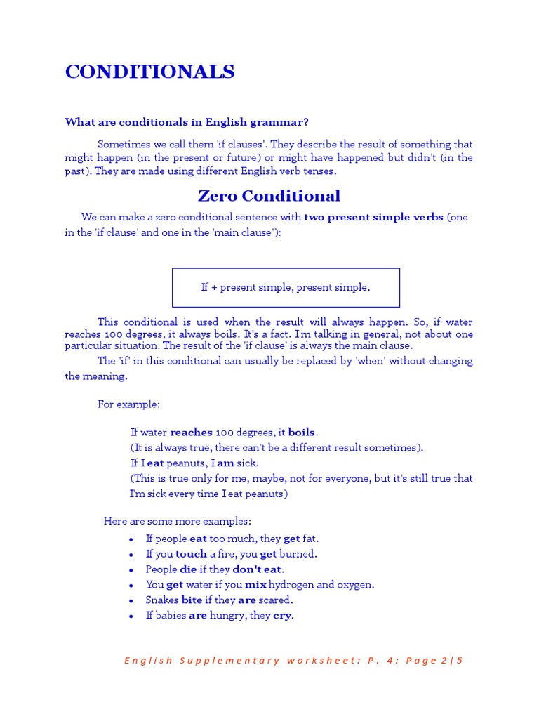 004 Zero-Conditional Removed | PDF | Human Communication | Linguistics