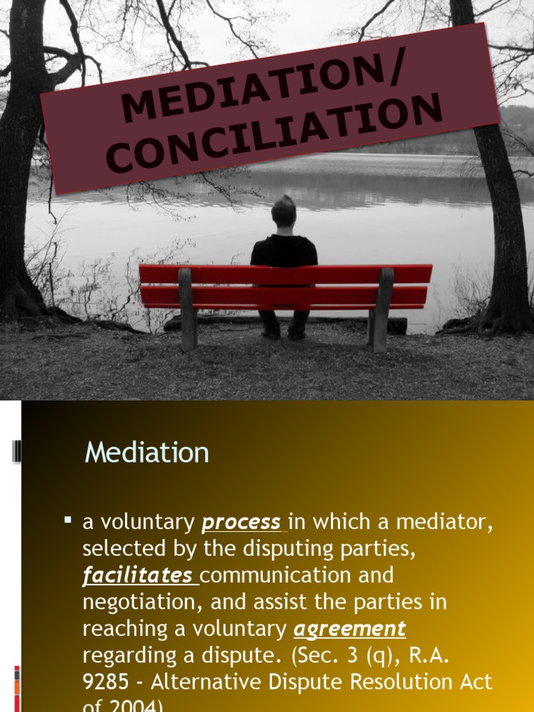 Mediation | PDF | Mediation | Negotiation