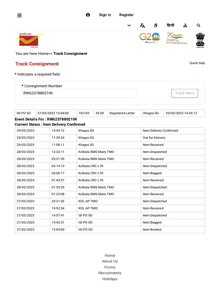 Track Consignment | PDF | Software | Computing