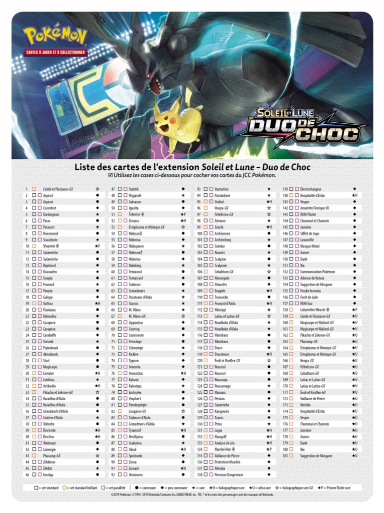 Sm9 Web Cardlist FR | PDF