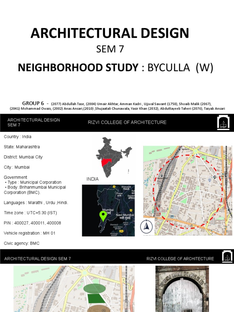 Byculla Urban Study | PDF | Mumbai
