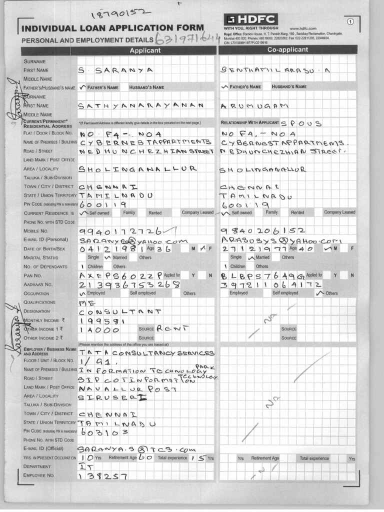 HDFC data sheet | PDF