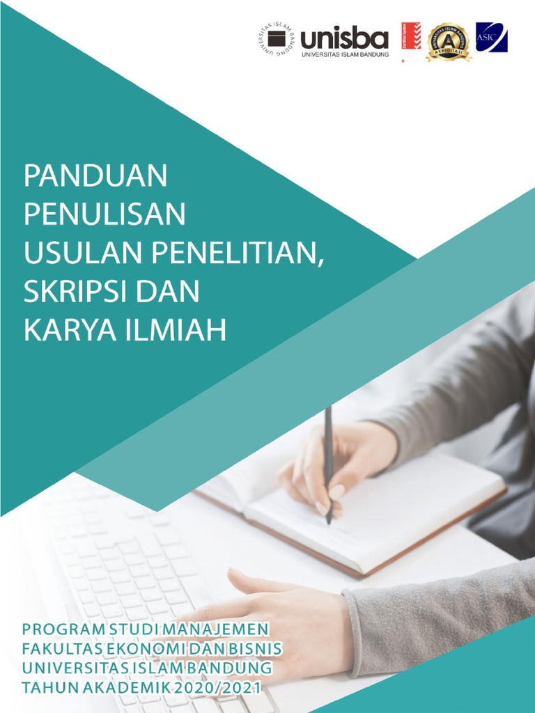 Panduan Penulisan Usulan Penelitian, Skripsi Dan Karya Ilmiah Prodi Manajemen Unisba | PDF