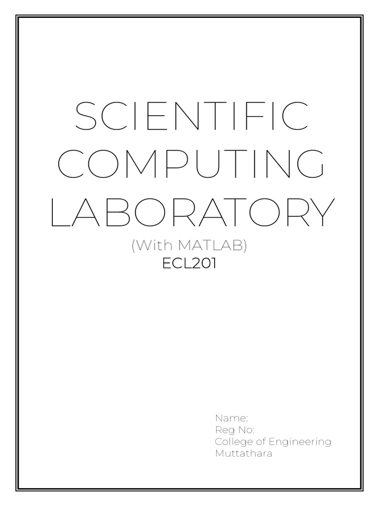 MATLAB for Engineering Students | PDF | Matrix (Mathematics) | Complex ...