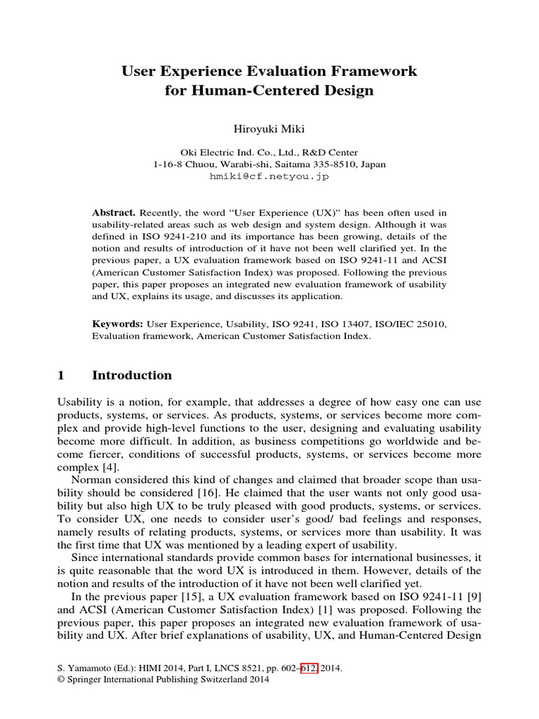 UX Evaluation for Designers | PDF | User Experience | Usability