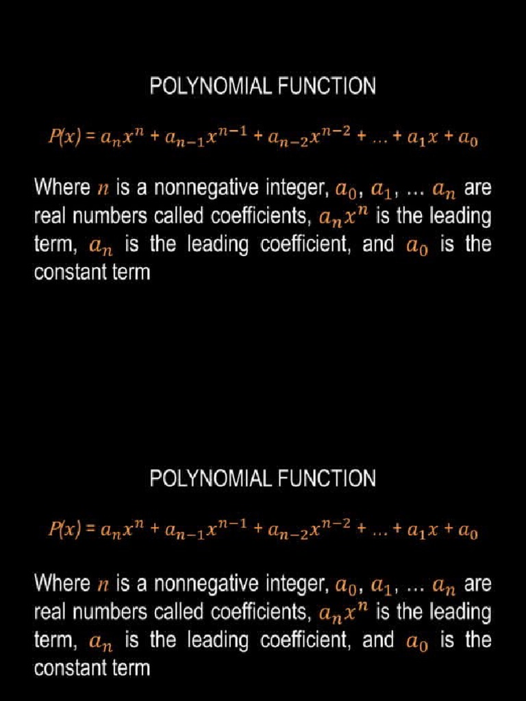 Illustrating Polynomial Functions | PDF Illustrating Polynomial Functions | PDF