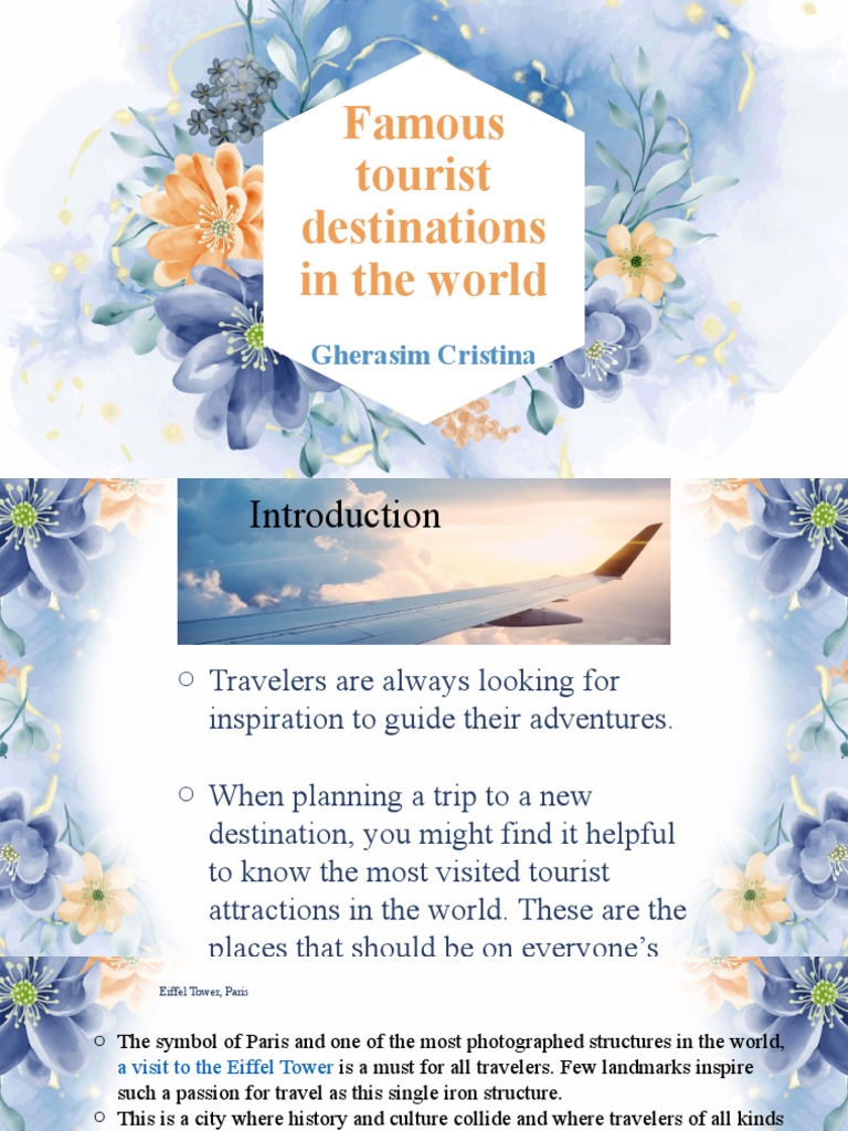 Top Global Tourist Destinations | PDF | Louvre | Machu Picchu