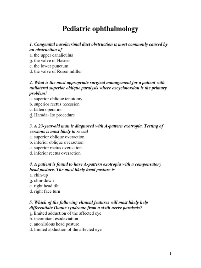 Pediatric Opth | PDF | Glaucoma | Medical Specialties