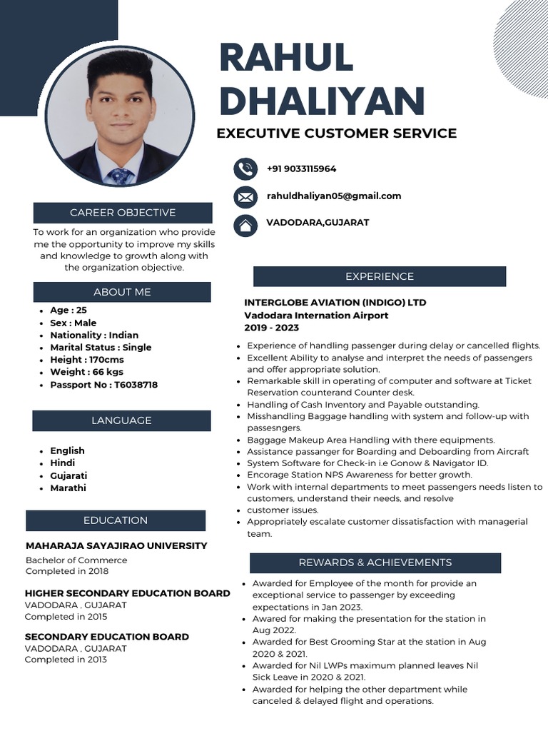 Rahul CV | PDF | Gujarat | Transport