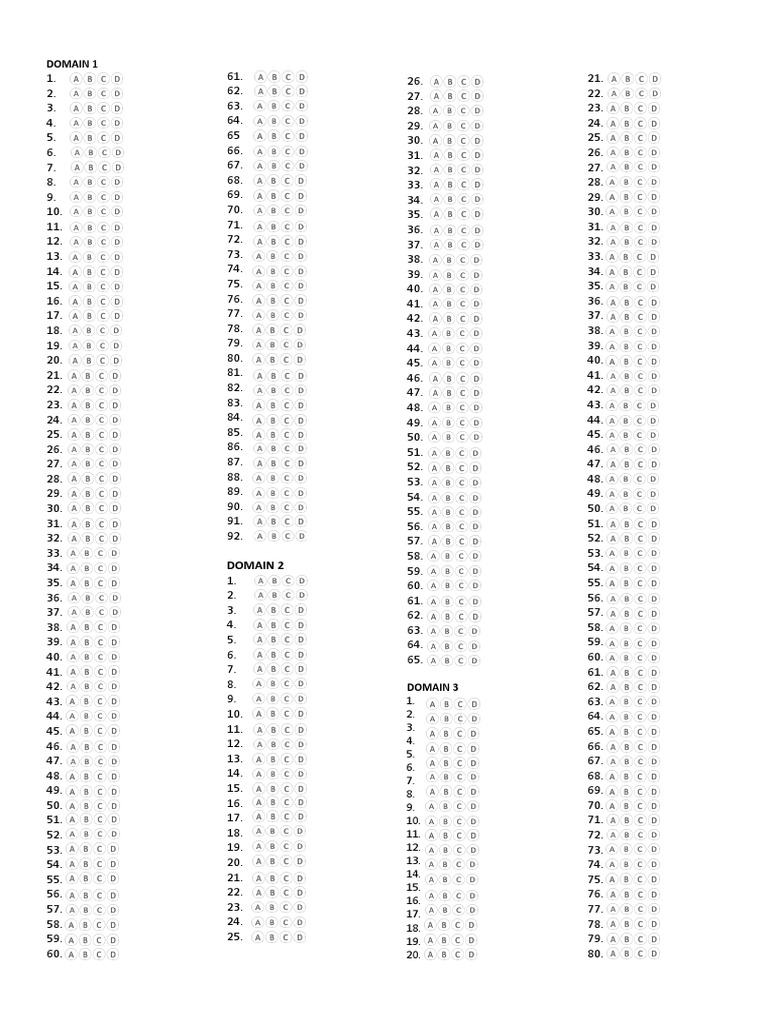 mock-nqesh-answer-sheet | PDF