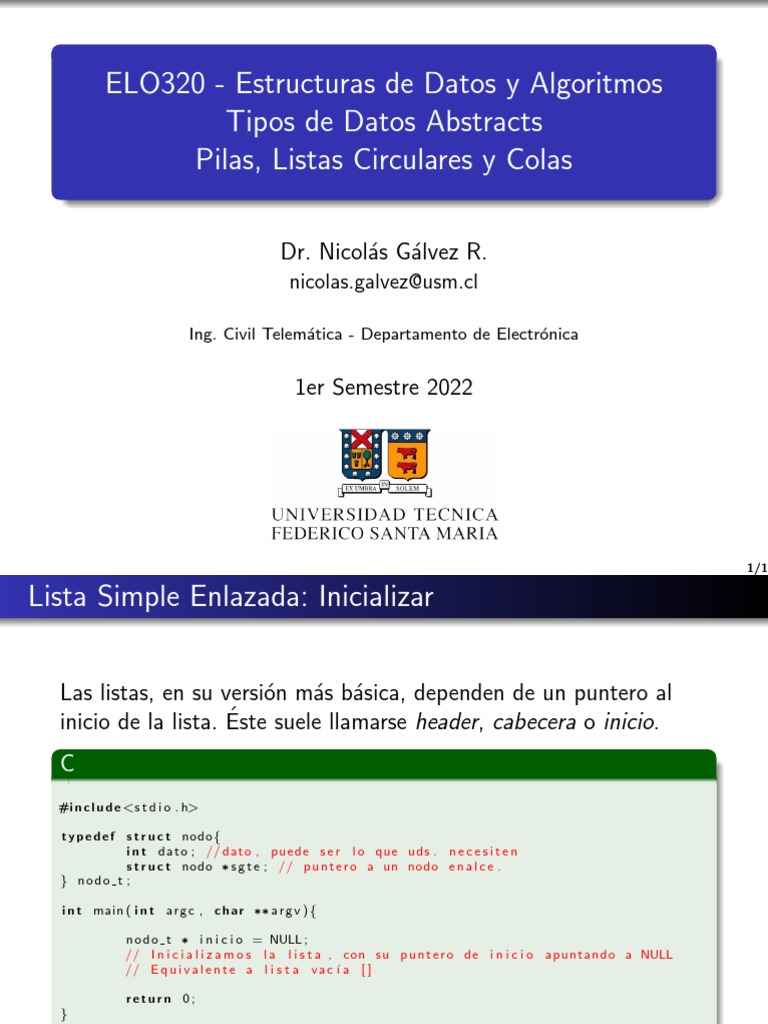 09 Stack Queue CircularBuffer | PDF | Cola (tipo de datos abstractos ...