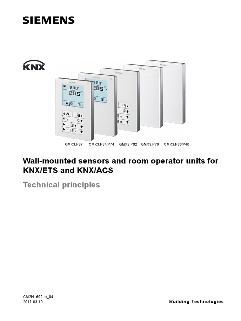 Siemens QMX3 User Manual Overview | PDF | Electrical Wiring ...