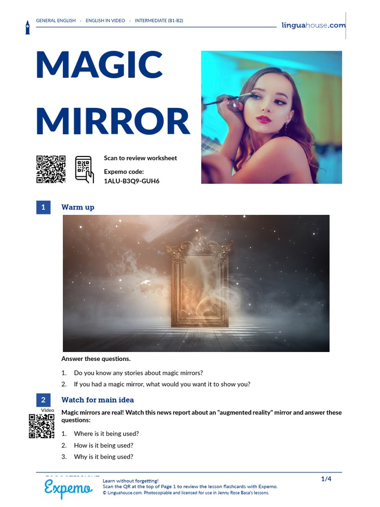 Magic Mirror British English Teacher | PDF | Vocabulary | Word