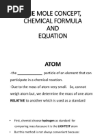 Chapter 3 Exercises Chemistry Form 4 | PDF
